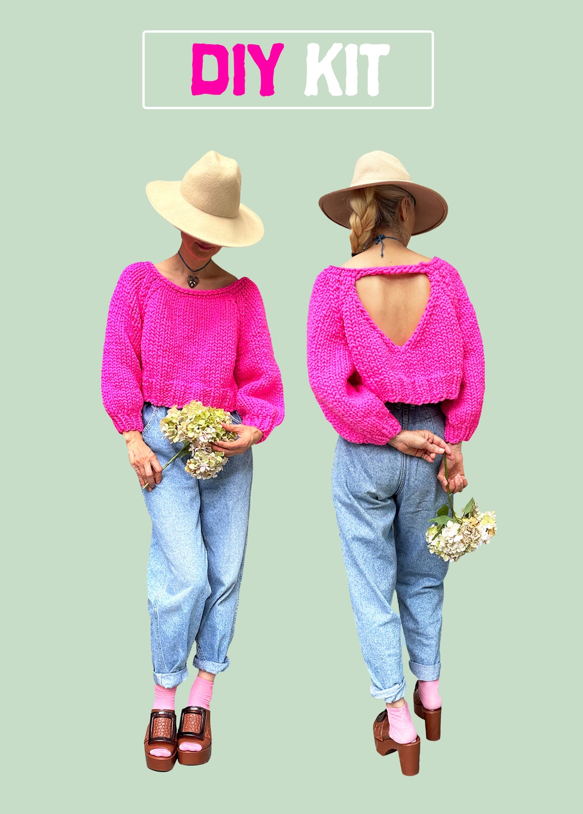 Sweaters & Cardigans DIY Kits – Loopy Mango