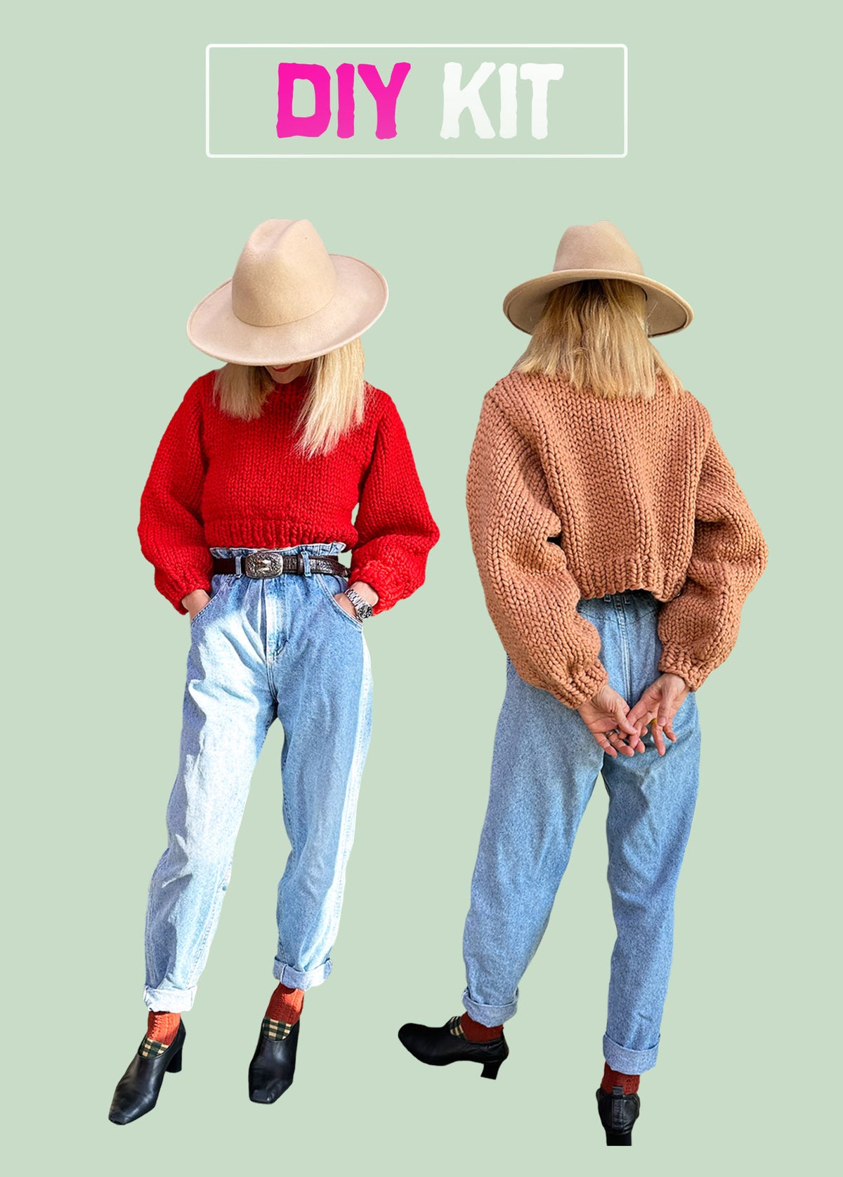 Sweaters & Cardigans DIY Kits – Loopy Mango