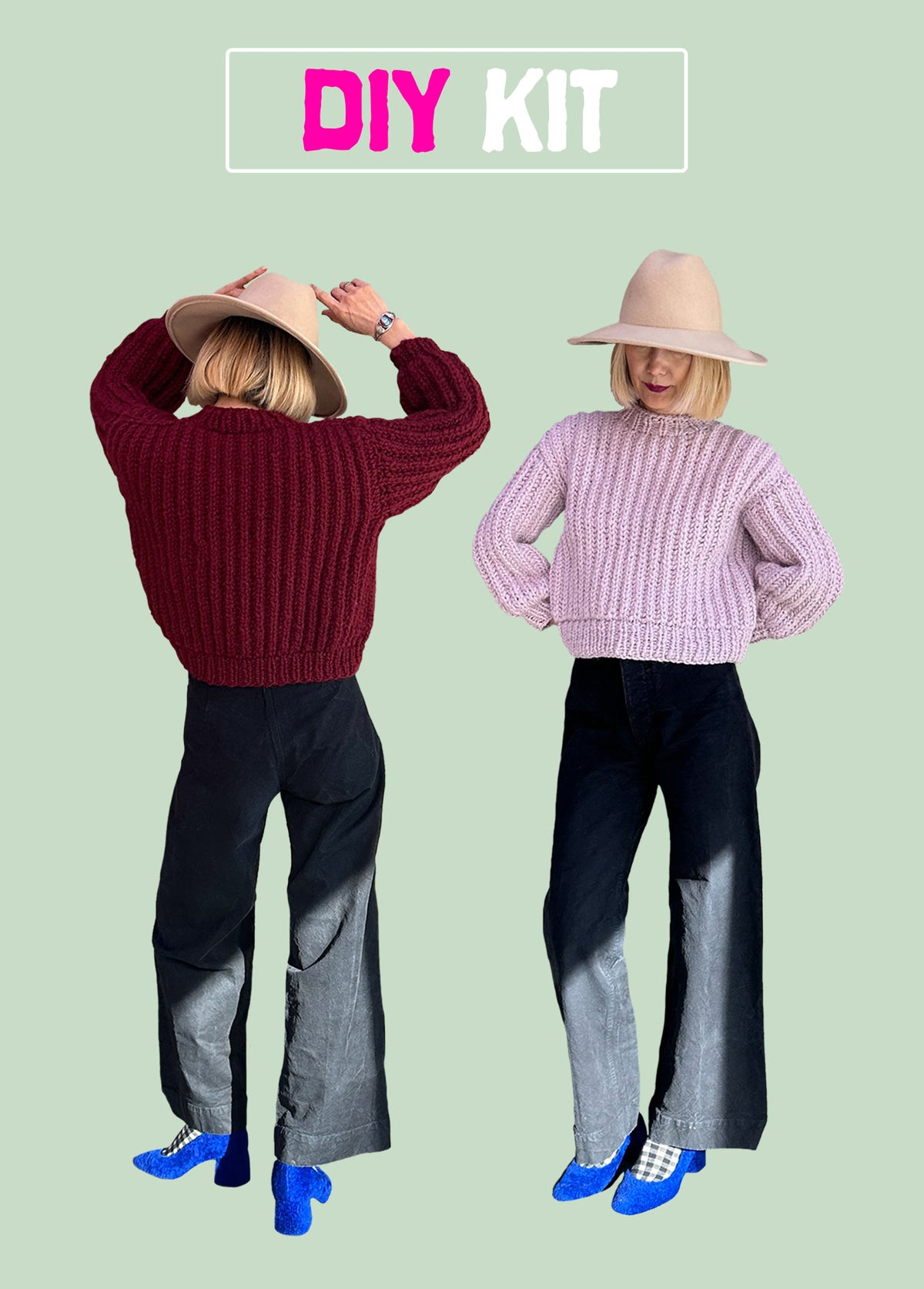 Sweaters & Cardigans DIY Kits – Loopy Mango