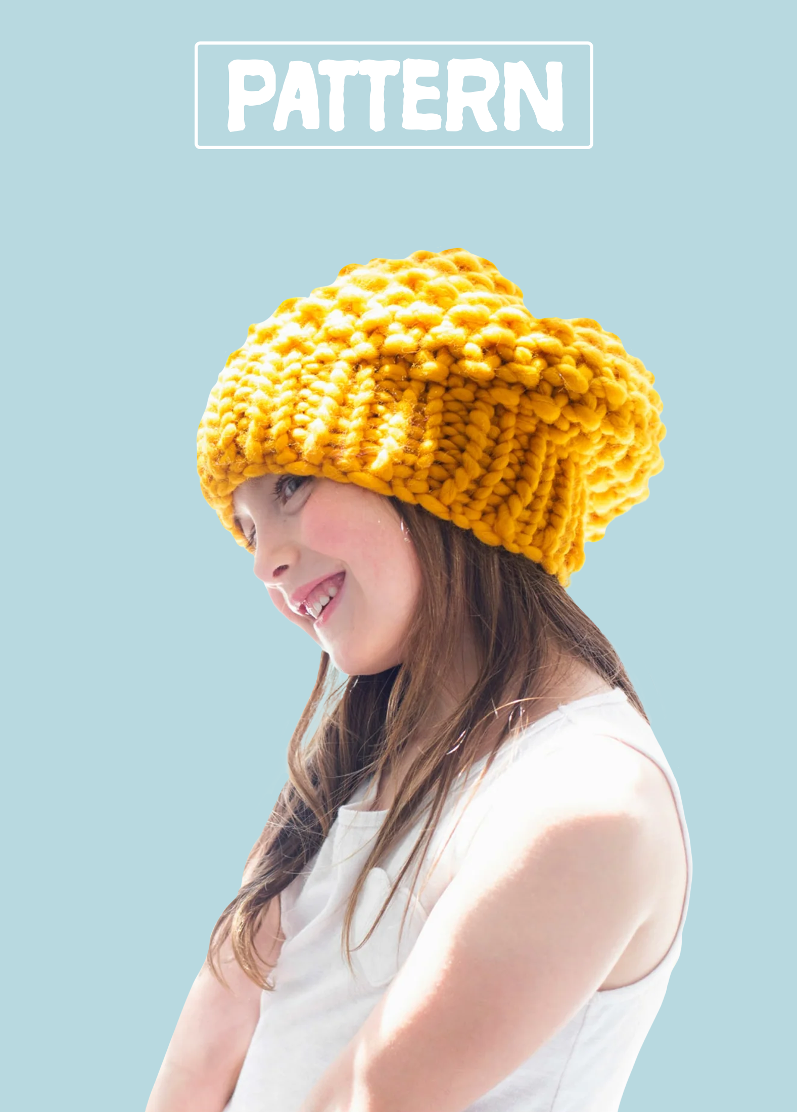 Mini Moss Stitch Beanie: All 4 Children's Sizes PATTERN - Merino No. 5 ...