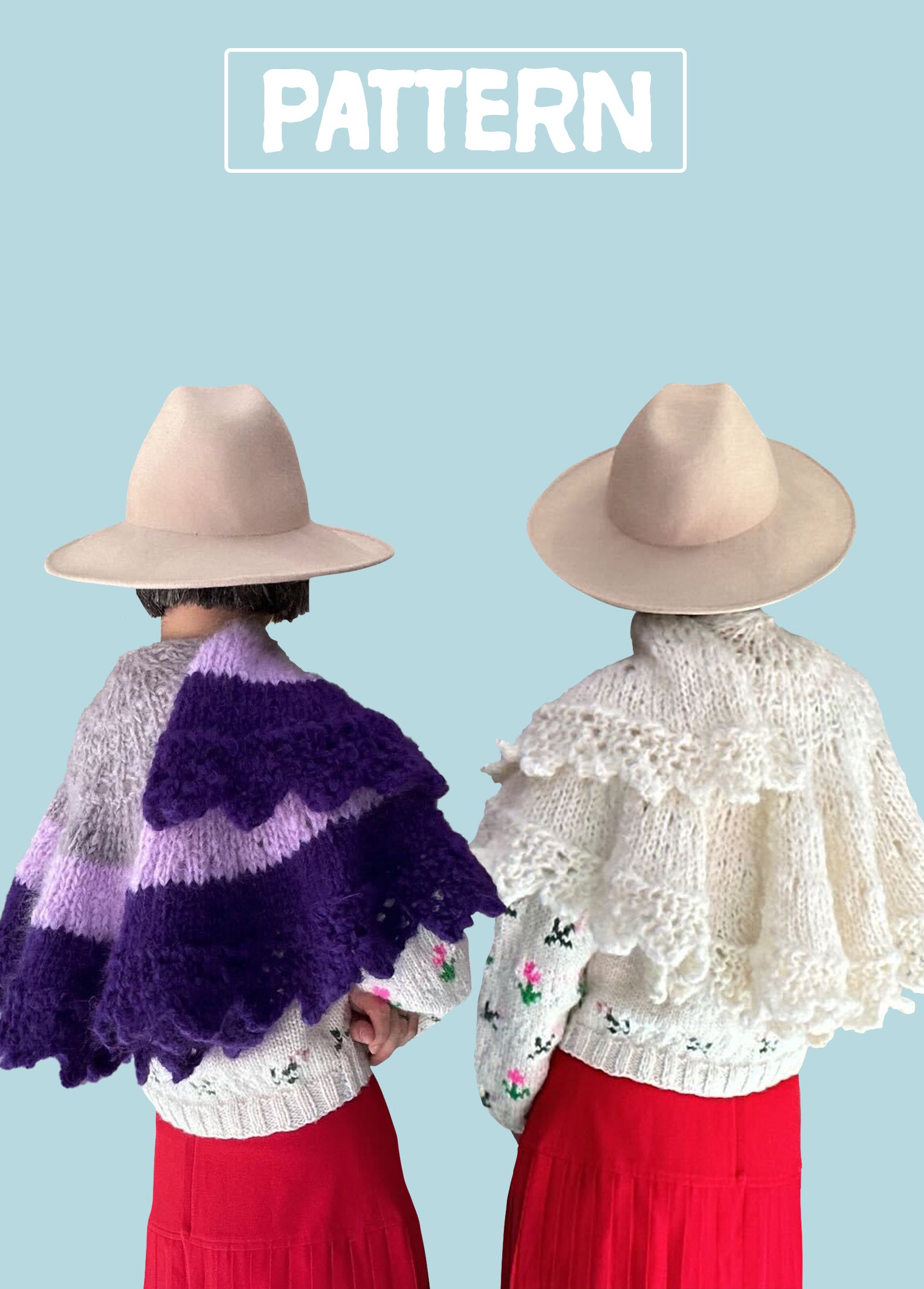 Lace Shawl- PATTERN - Mohair So Soft – Loopy Mango