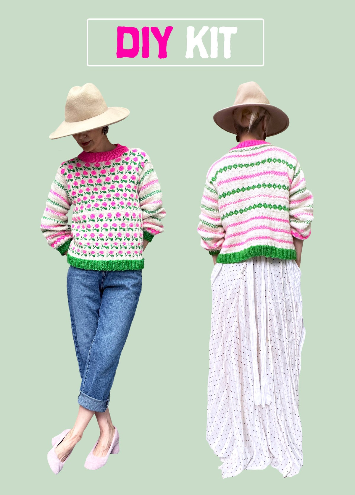 Sweaters & Cardigans DIY Kits – Loopy Mango