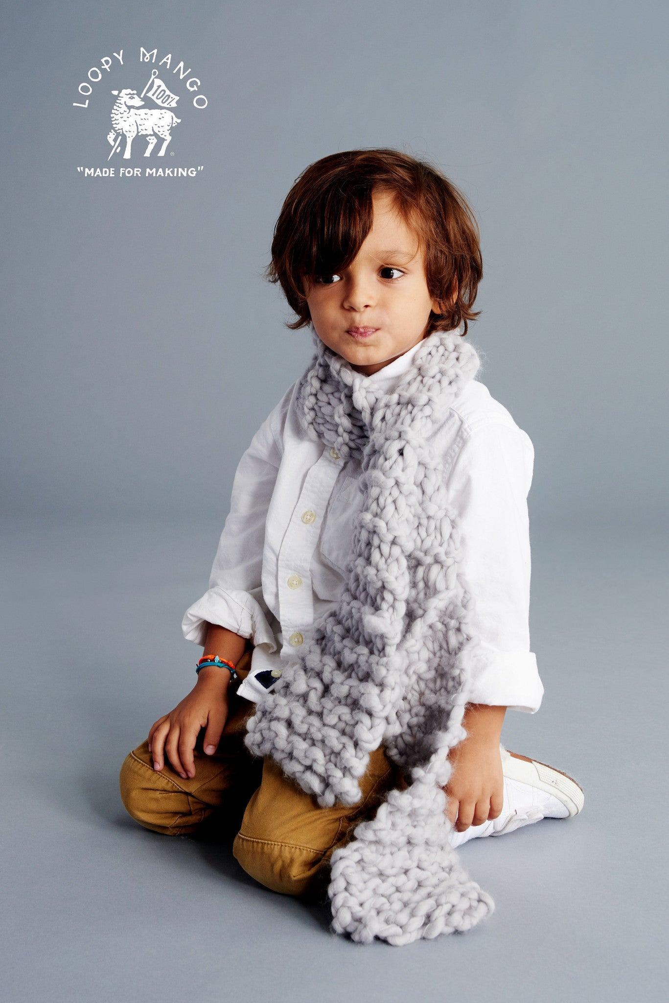 DIY Kit - 2 Mini Scarves - Merino No. 5 – Loopy Mango